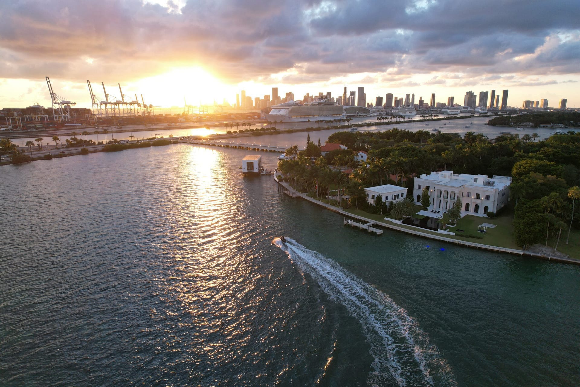 Star Island one of the most famous & exclusive neighborhoods in Miami