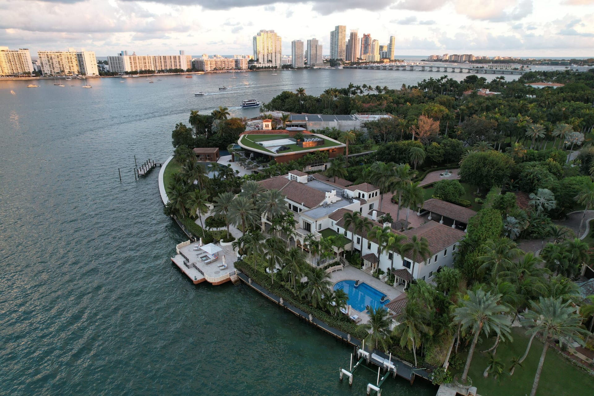 Star Island one of the most famous & exclusive neighborhoods in Miami