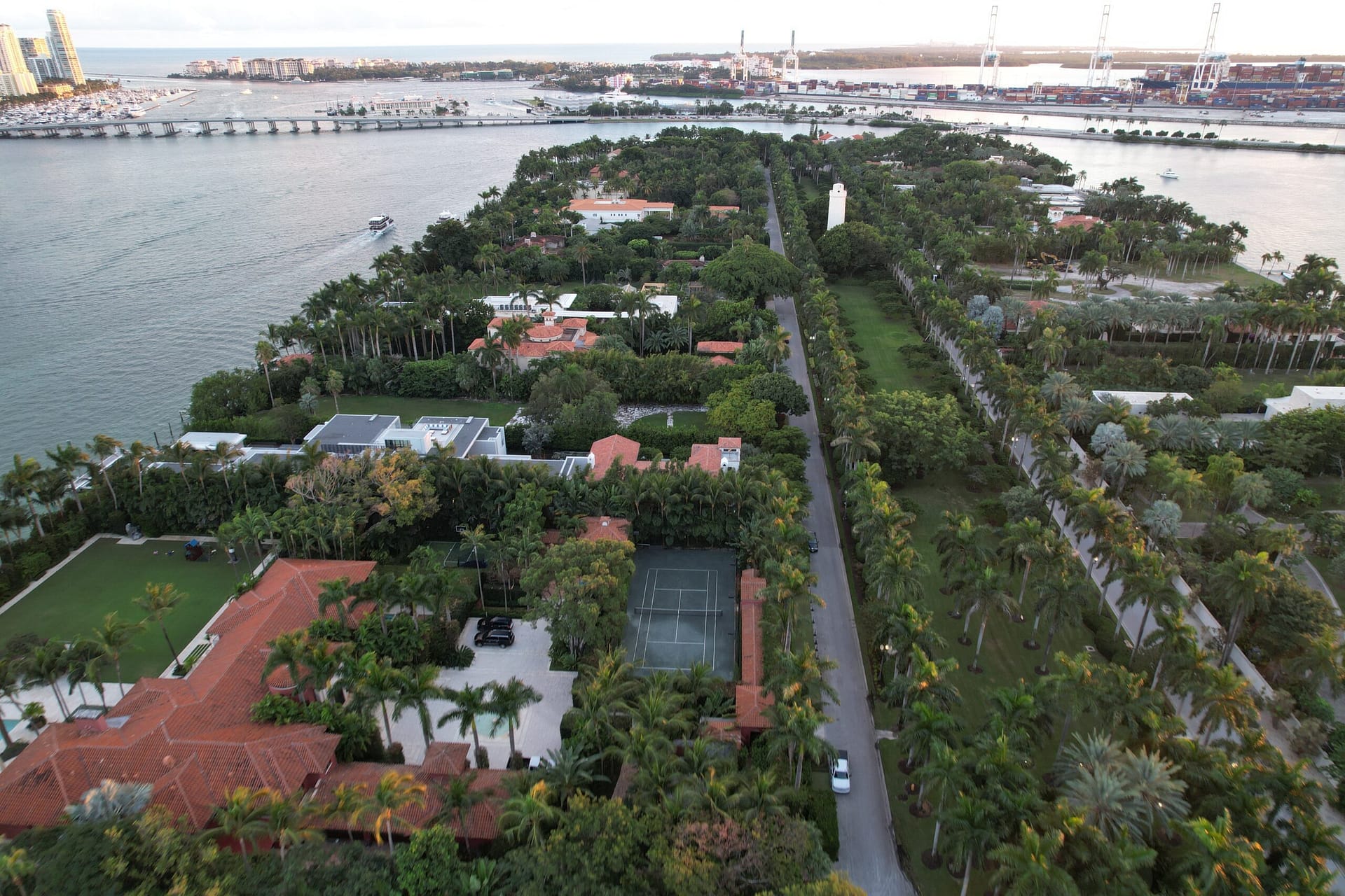 Star Island one of the most famous & exclusive neighborhoods in Miami